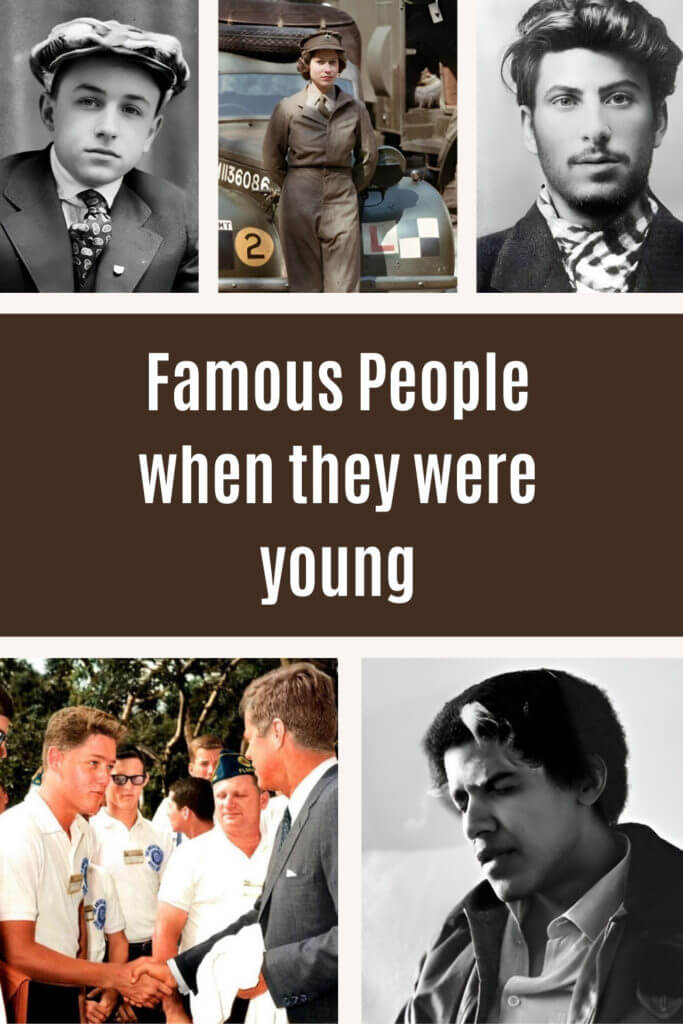 Photos of Famous People When They Were Young Now in HD