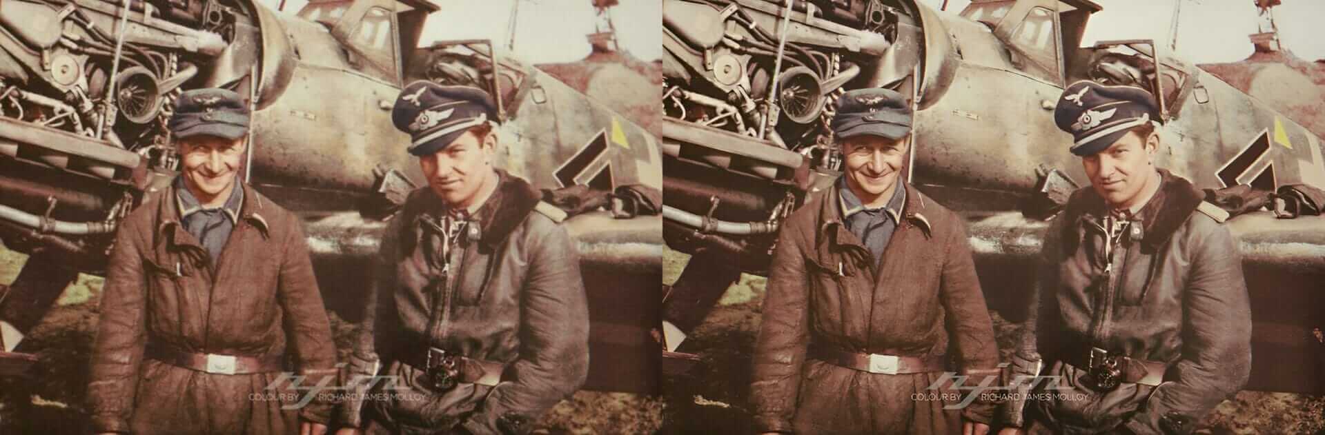 25 World War 2 Pilots and their airplanes in HD