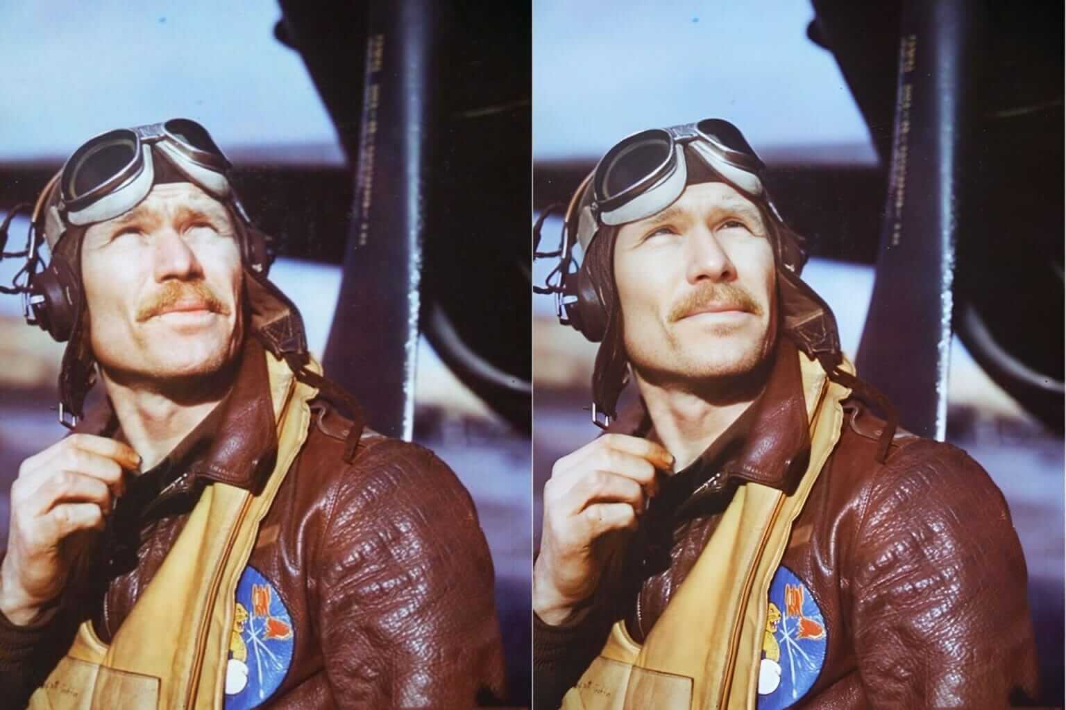 25 World War 2 Pilots and their airplanes in HD