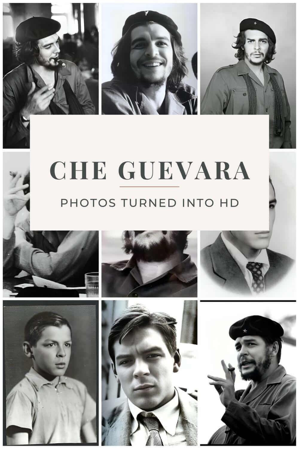 Photos of Che Guevara Have Been Turned into HD