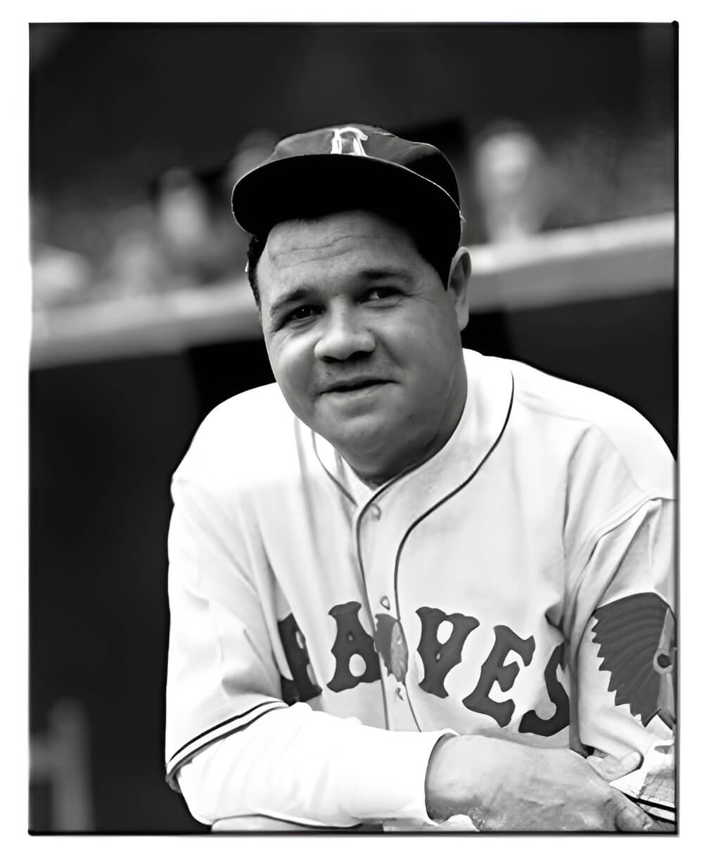 Babe Ruth - The Sultan of Swat in High Definition Photos