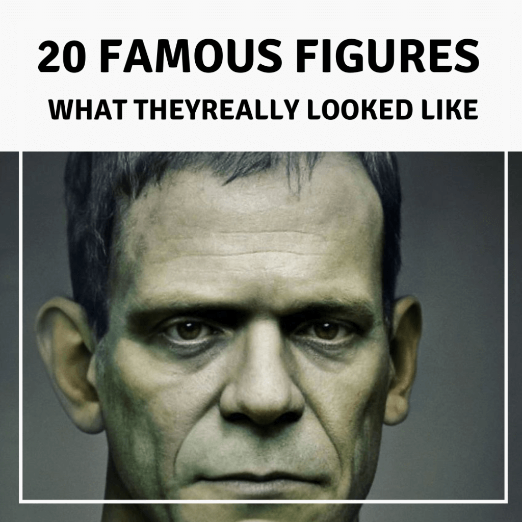 Famous Historical And Popular Figures Really Looked Like