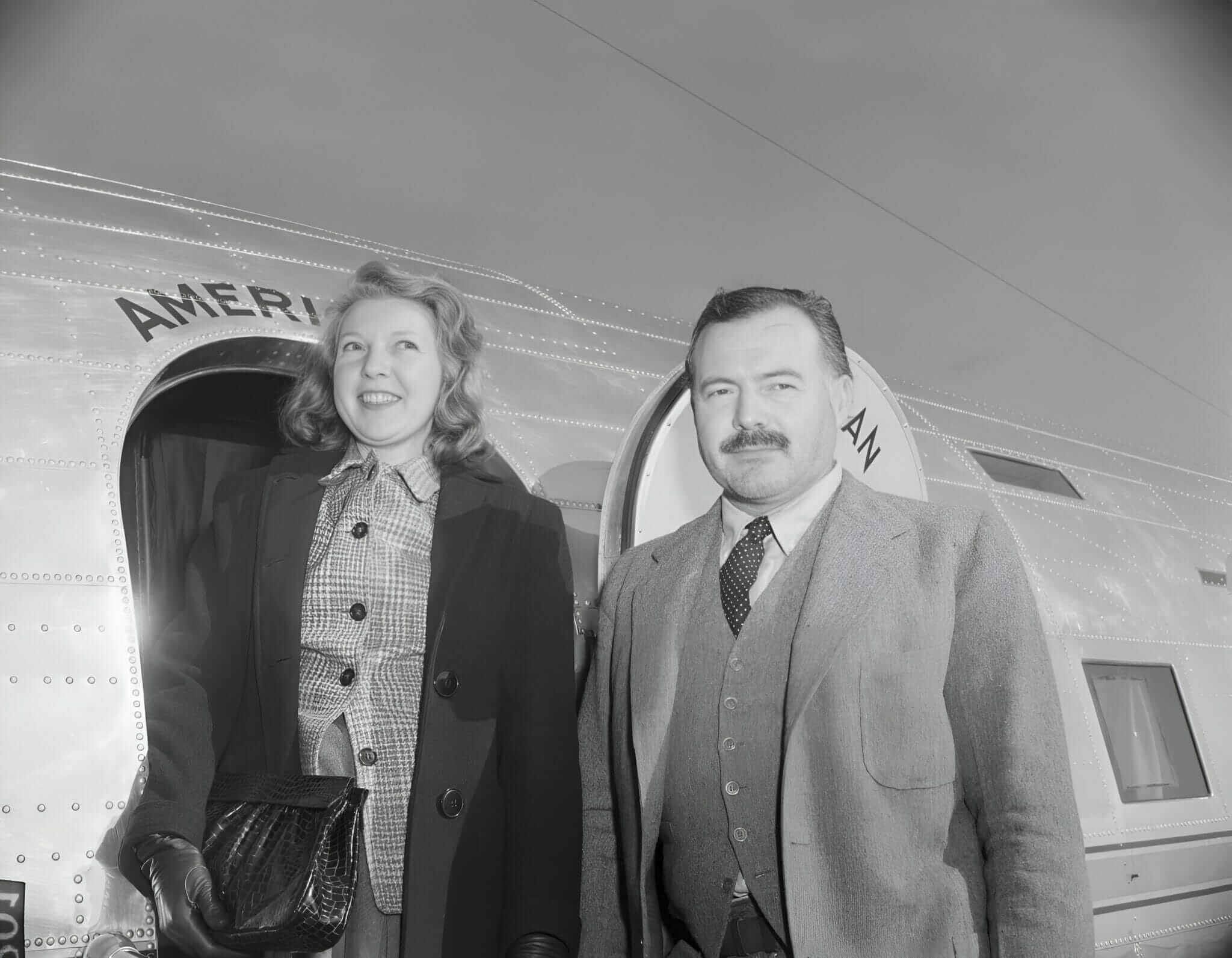 30 Amazing and Rare Photos of Ernest Hemingway - Face26 - AI Photo Enhancer