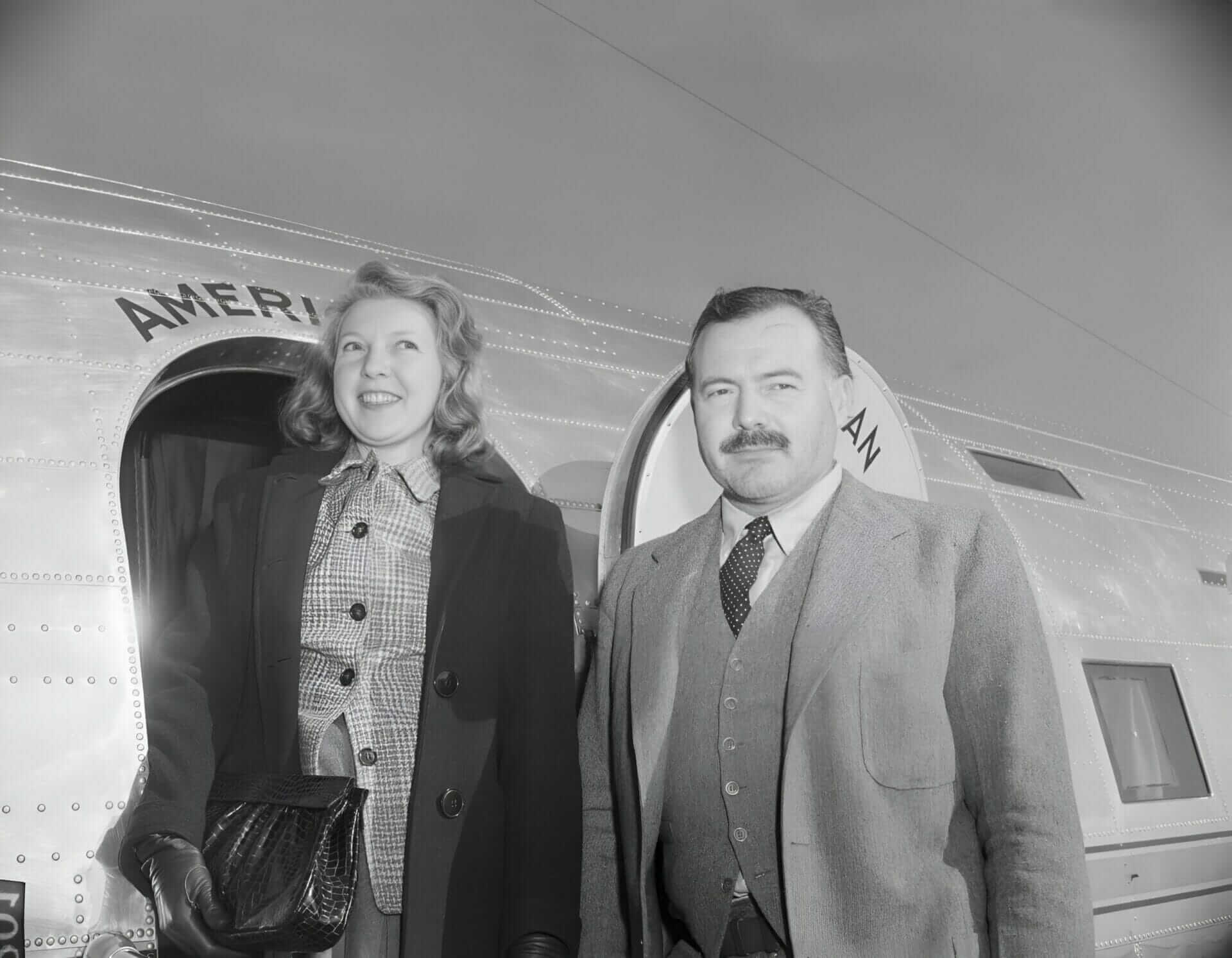 30 Amazing and Rare Photos of Ernest Hemingway - Face26 - AI Photo Enhancer