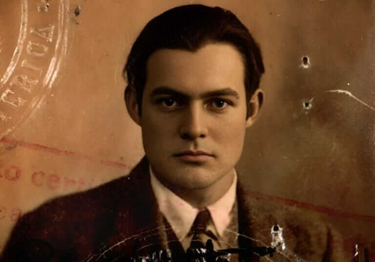 30 Amazing and Rare Photos of Ernest Hemingway - Face26 - AI Photo Enhancer
