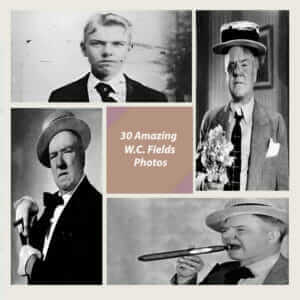 30 Amazing and Rare Photos of W.C. Fields - Face26