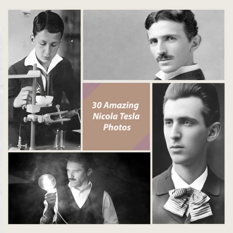 20 Amazing and Rare Photos of Nikola Tesla - Face26 - AI Photo Enhancer