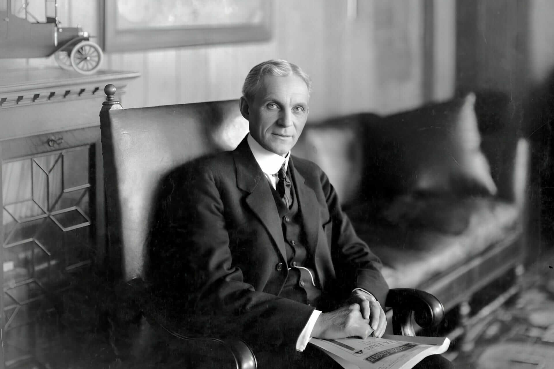 30 Amazing and Rare Photos of Henry Ford - Face26 - AI Photo Enhancer