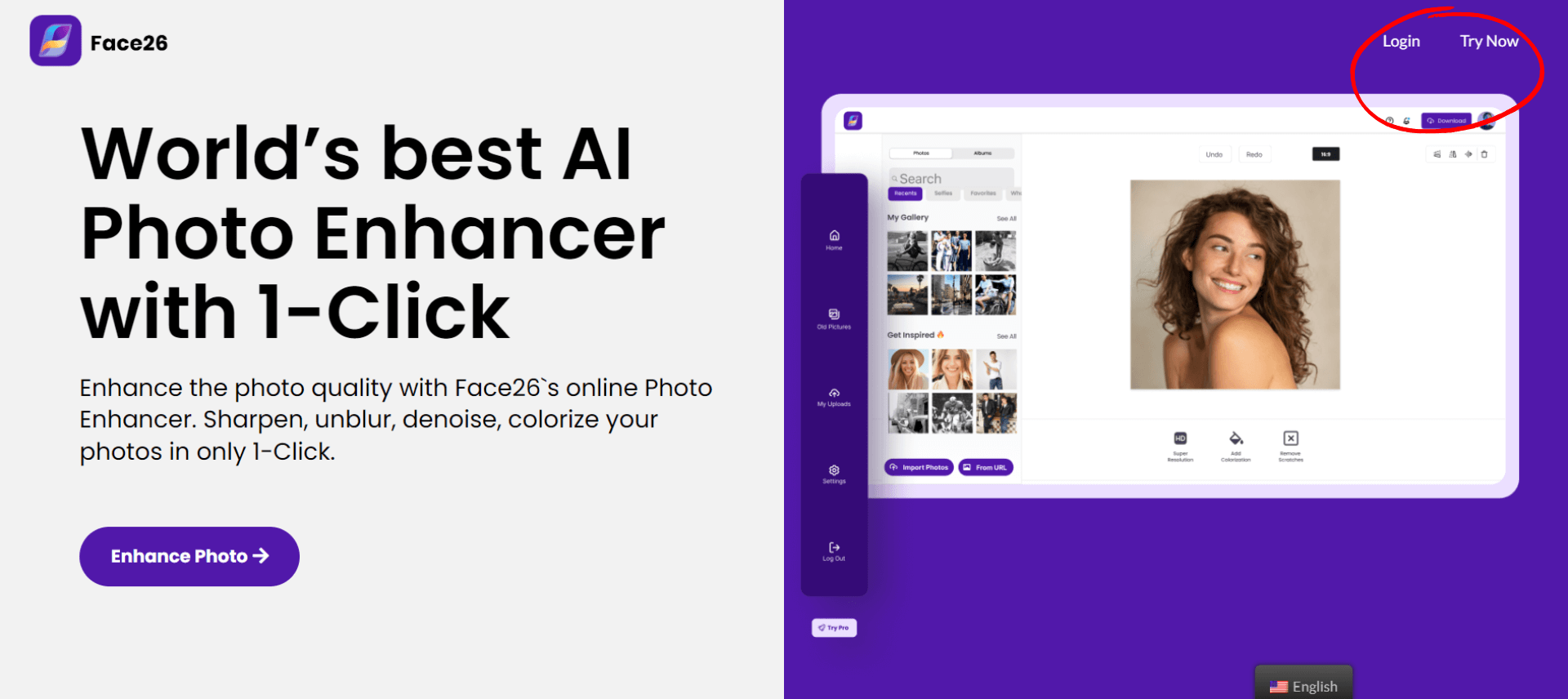 How to use Face26 Apps: AI Photo Enhancer - Face26 - AI Photo Enhancer