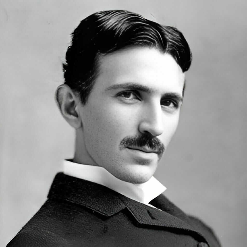 20 Amazing and Rare Photos of Nikola Tesla - Face26 - AI Photo Enhancer