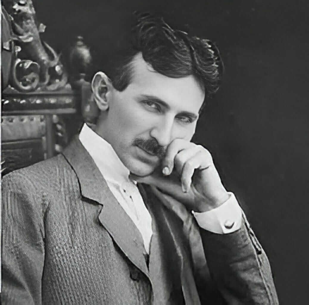 20 Amazing and Rare Photos of Nikola Tesla - Face26 - AI Photo Enhancer