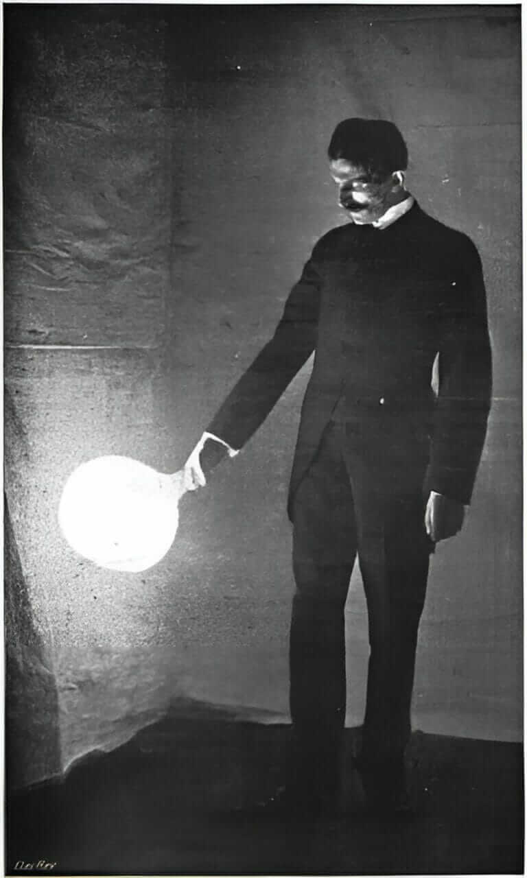 20 Amazing and Rare Photos of Nikola Tesla - Face26 - AI Photo Enhancer