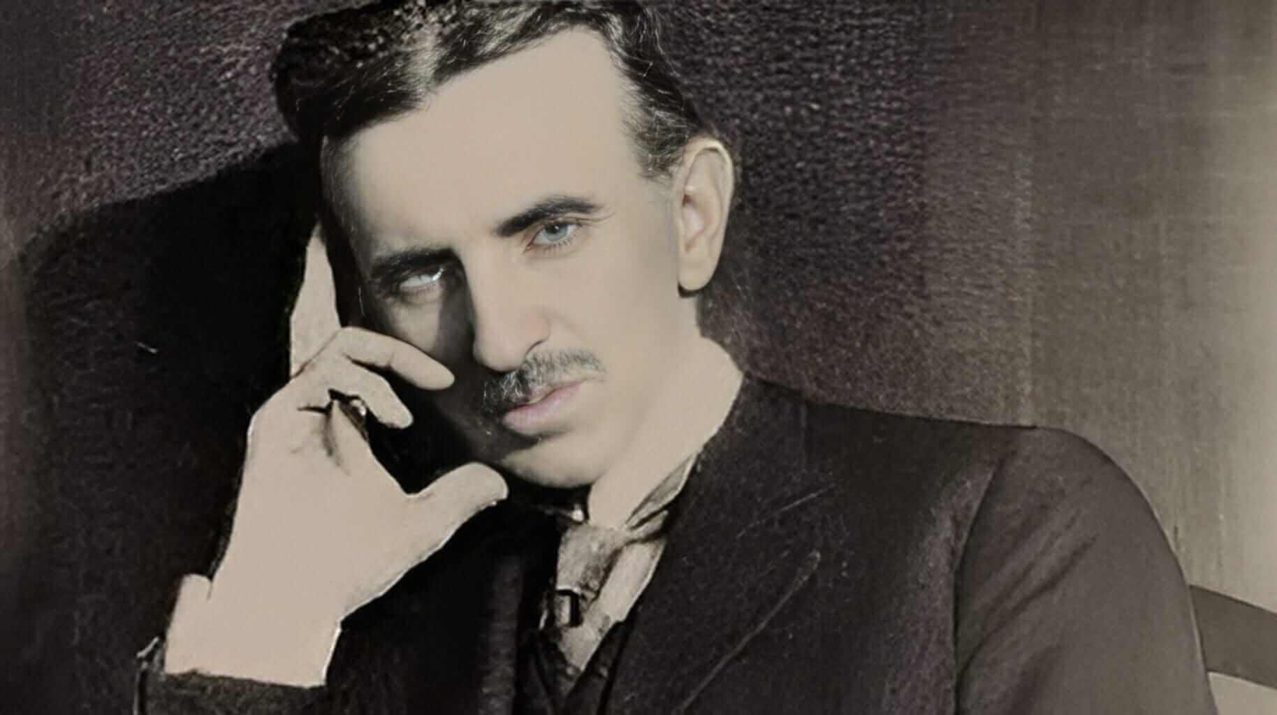 20 Amazing and Rare Photos of Nikola Tesla - Face26 - AI Photo Enhancer