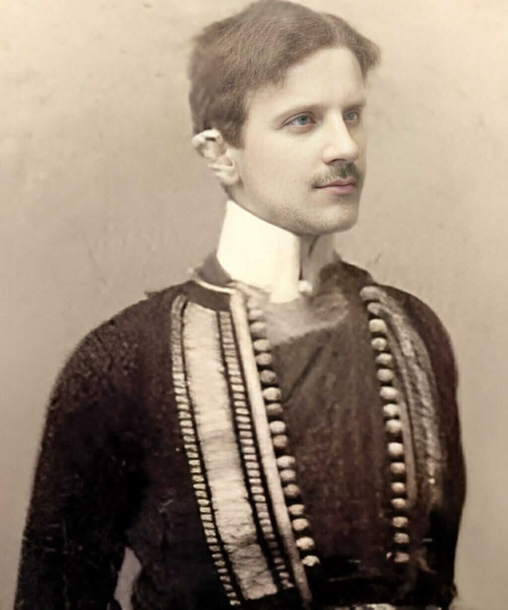 20 Amazing and Rare Photos of Nikola Tesla - Face26 - AI Photo Enhancer