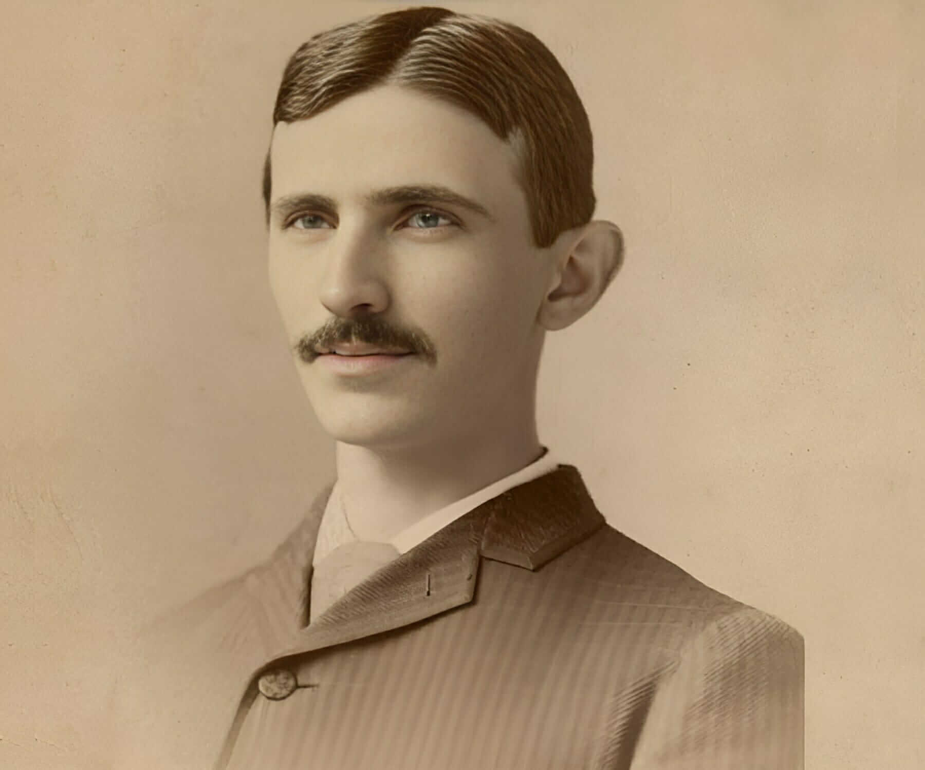 20 Amazing and Rare Photos of Nikola Tesla - Face26 - AI Photo Enhancer