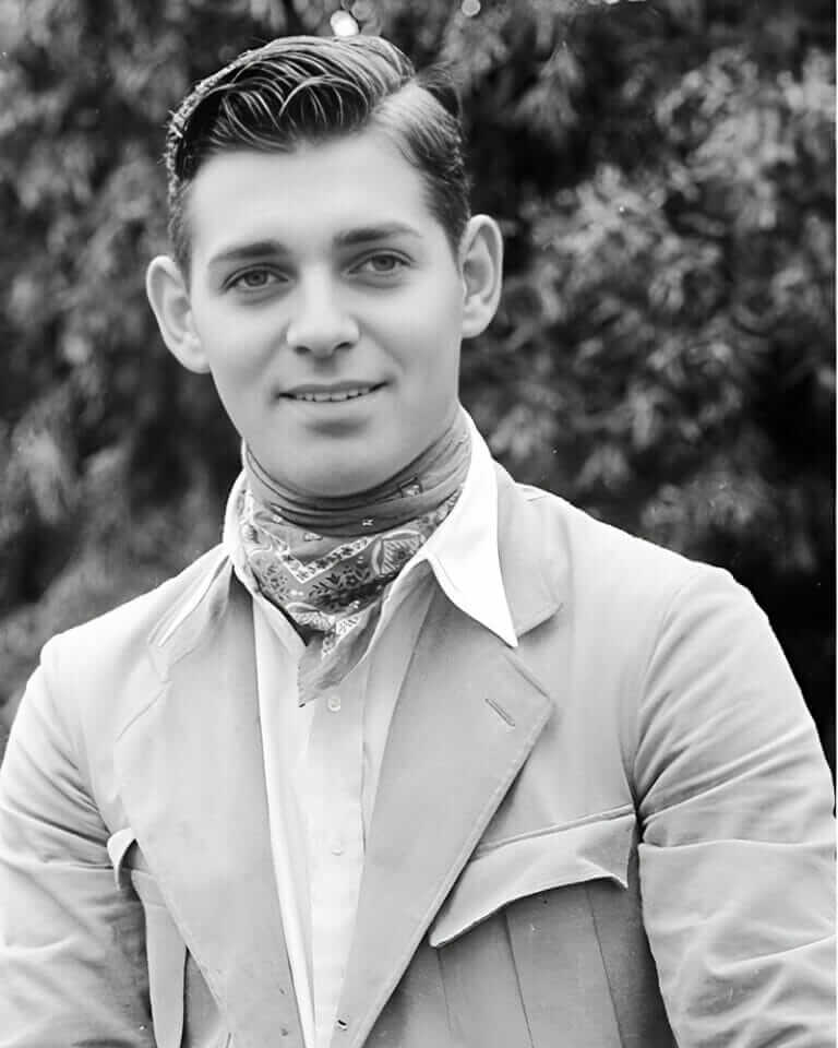 30 Amazing and Rare Photos of Clark Gable - Face26 - AI Photo Enhancer