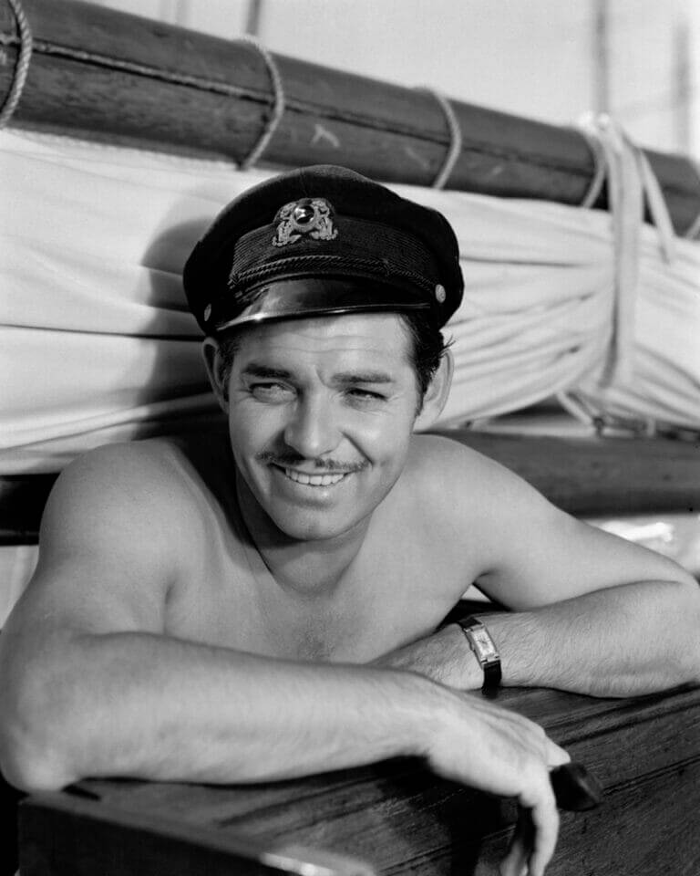30 Amazing and Rare Photos of Clark Gable - Face26 - AI Photo Enhancer