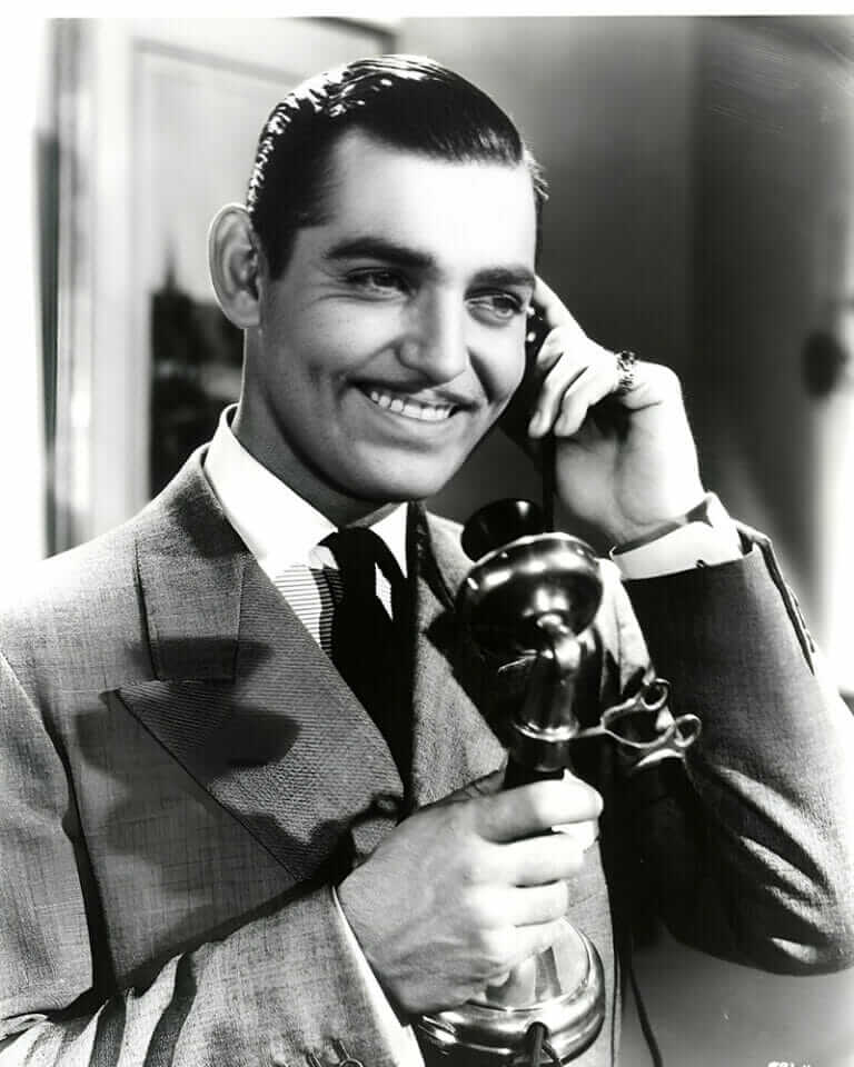 30 Amazing and Rare Photos of Clark Gable - Face26 - AI Photo Enhancer