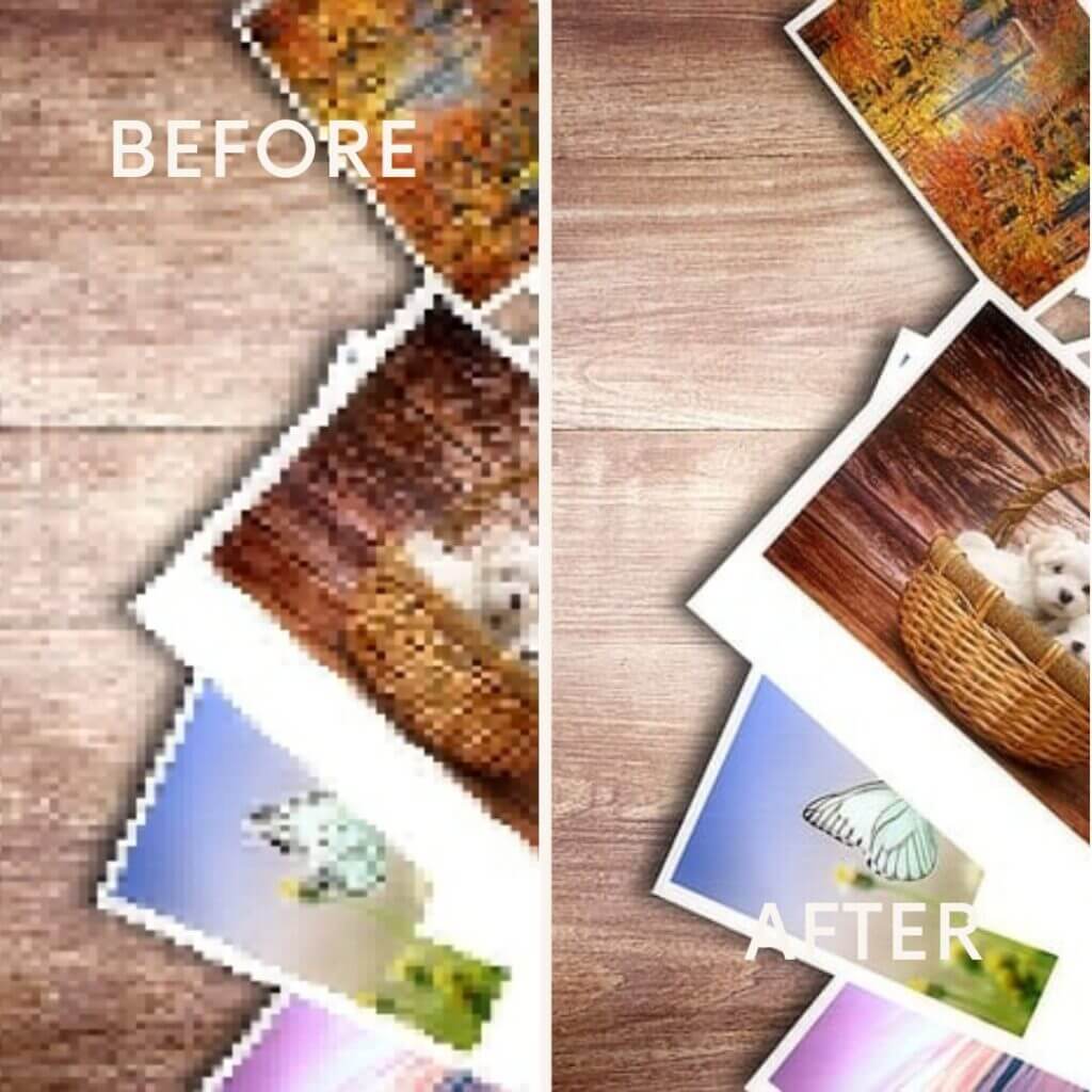 How to Unpixelate an Image Using Photoshop