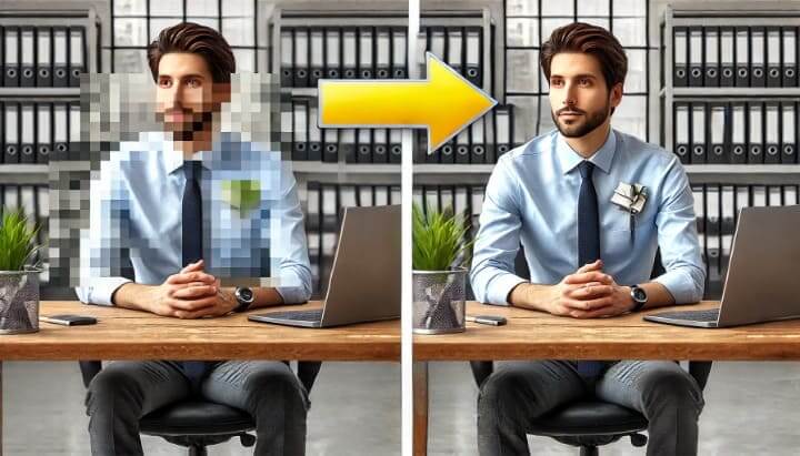 How to Fix Pixelated Photos Online Easily With AI