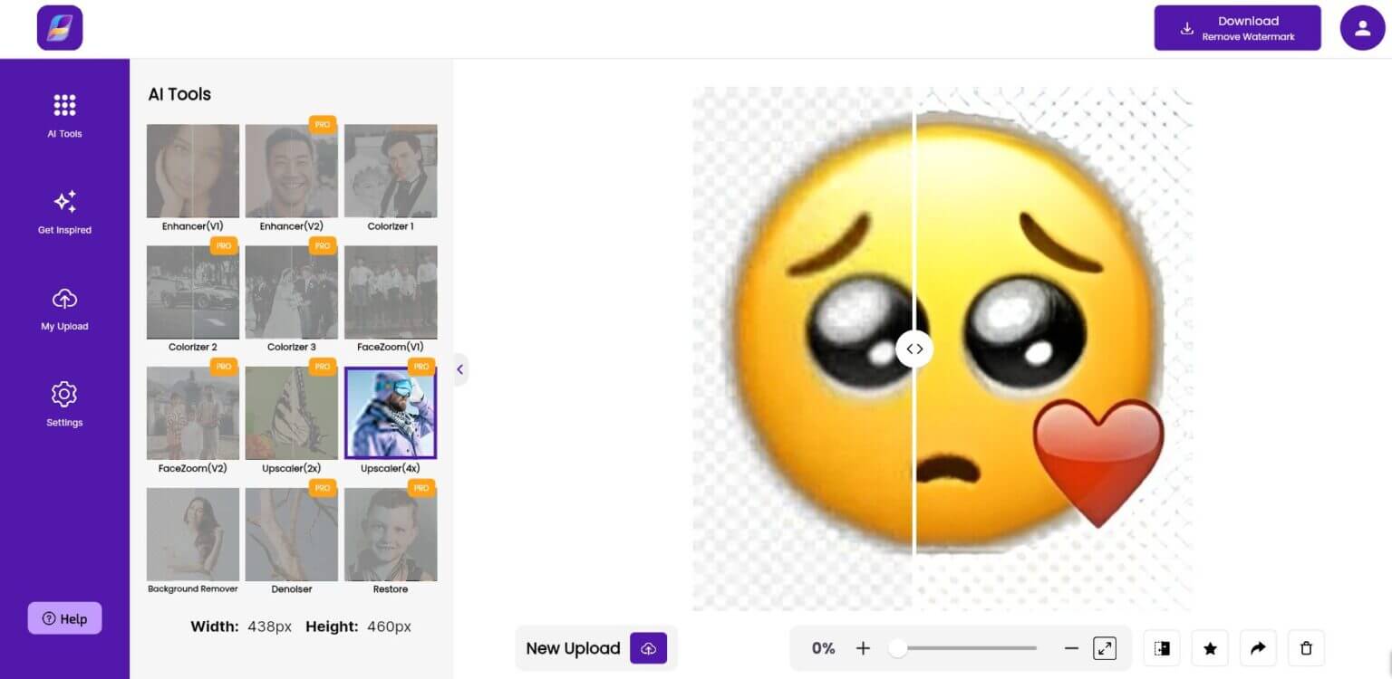 How to Make Discord Emojis Bigger with AI Image Upscaler
