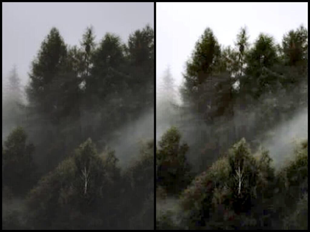 How to get rid of haze in photos