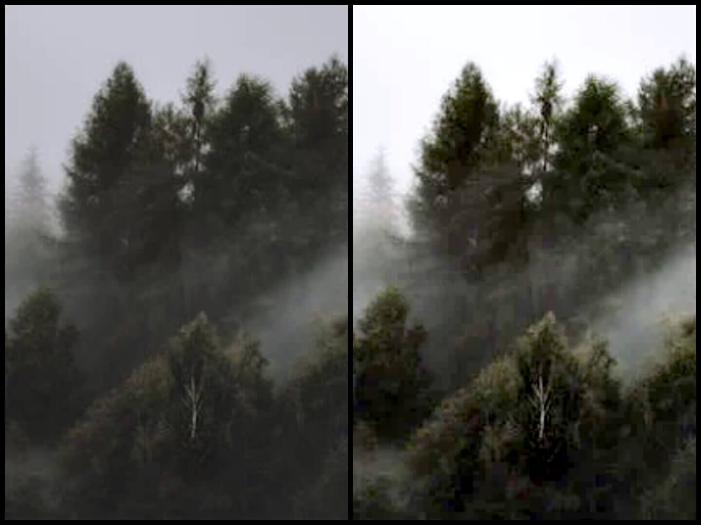 How to get rid of haze in photos