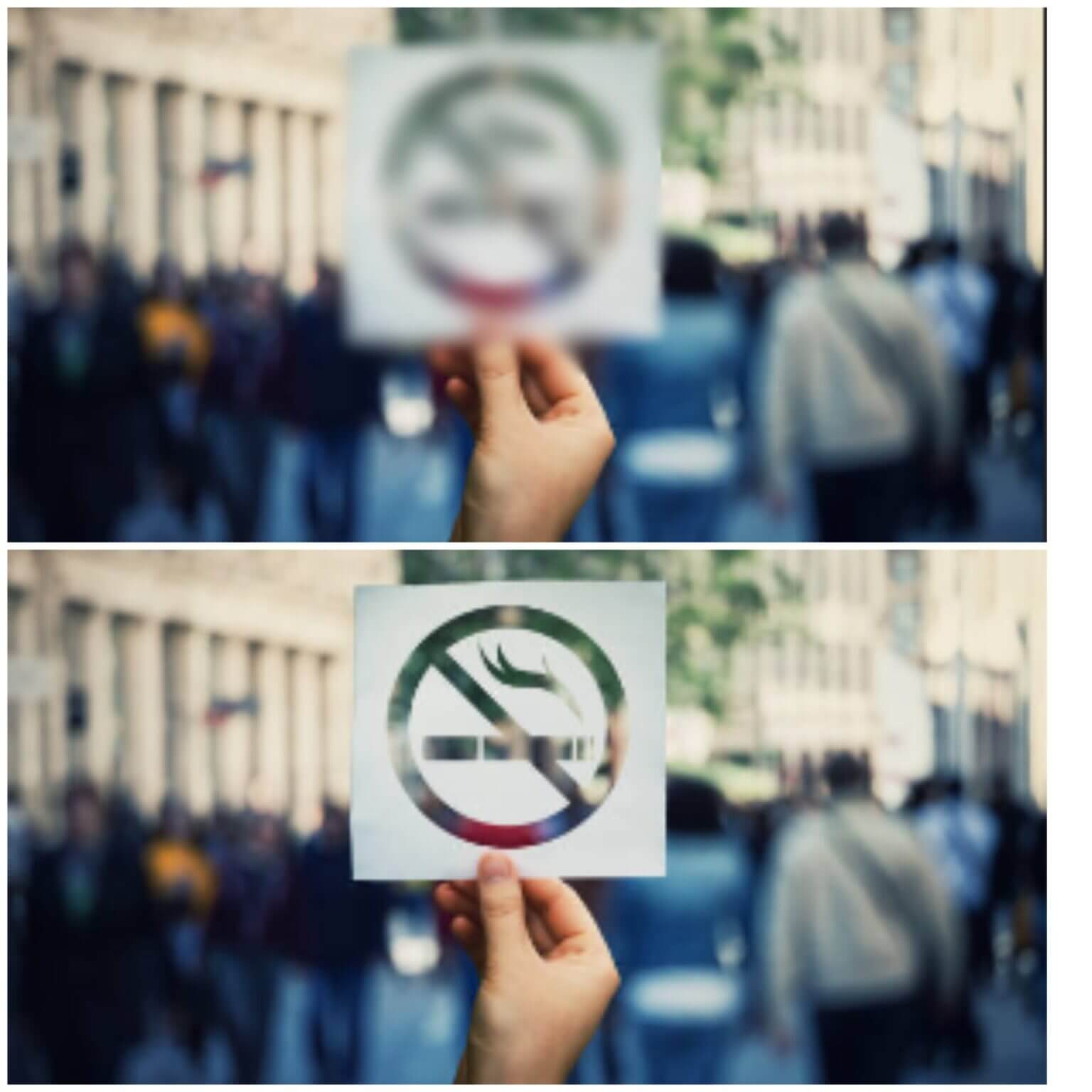 How to Unblur a Censored Image